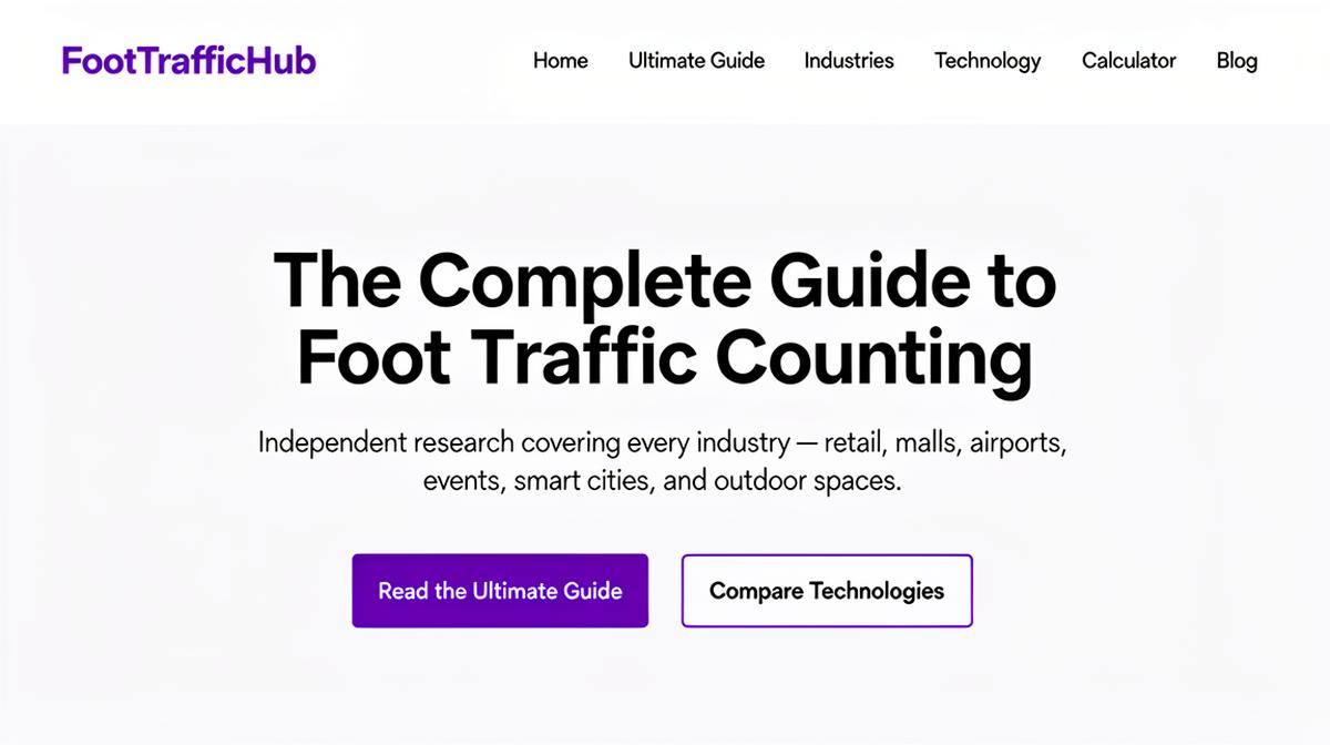 Event & Stadium Foot Traffic Counting | Foot Traffic Analytics